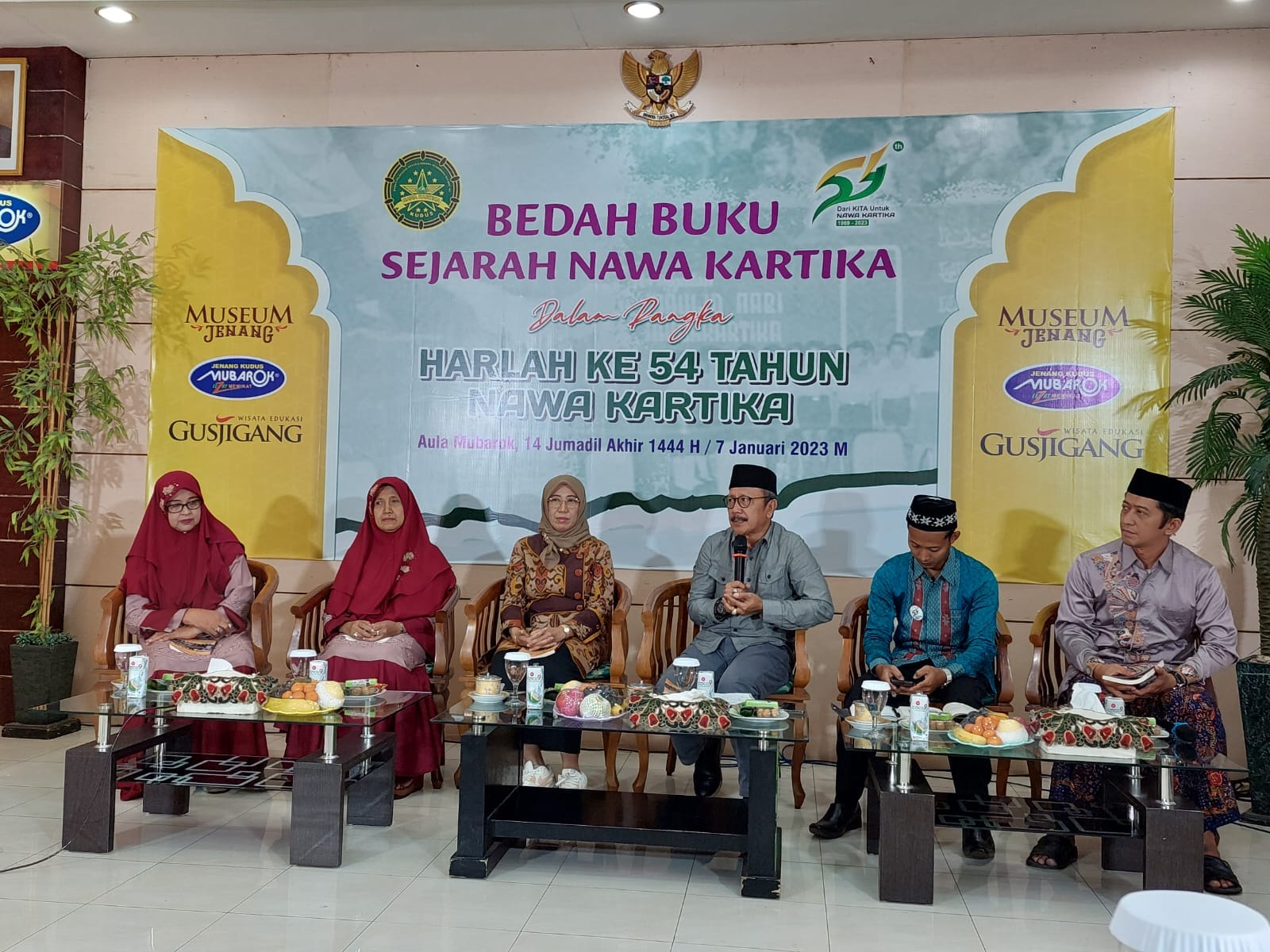 Buku Sejarah Nawa Kartika, Cara Mengingat dan Menghormati Para Pendiri Lembaga - KanalMuria